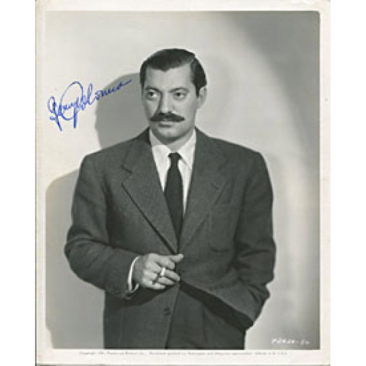 Jerry Colonna Autographed/Signed 8x10 Photo | Hollywood Collectibles