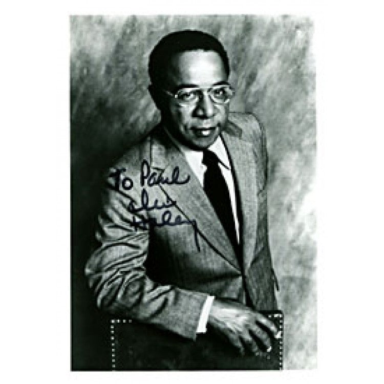 Alex Haley Autographed / Signed Black & White 5x7 Photo | Hollywood ...