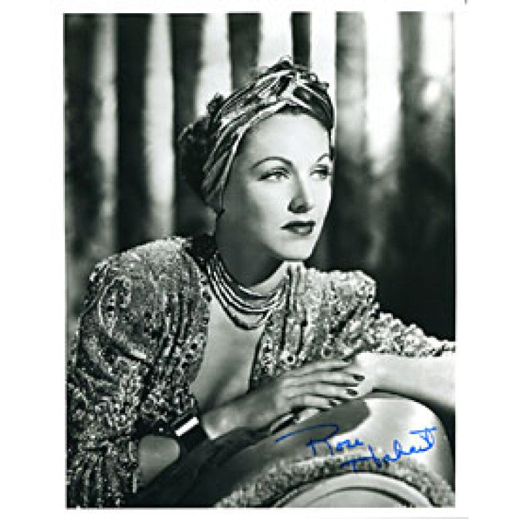 Rose Hobart Autographed / Signed Black & White 8x10 Photo | Hollywood ...