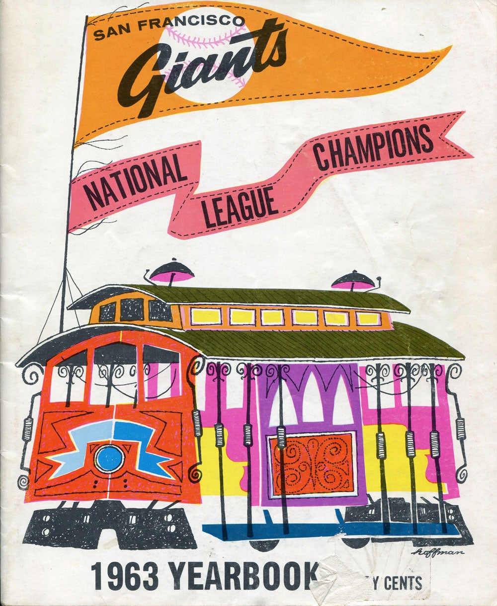 San Francisco Giants 1963 Yearbook | Hollywood Collectibles