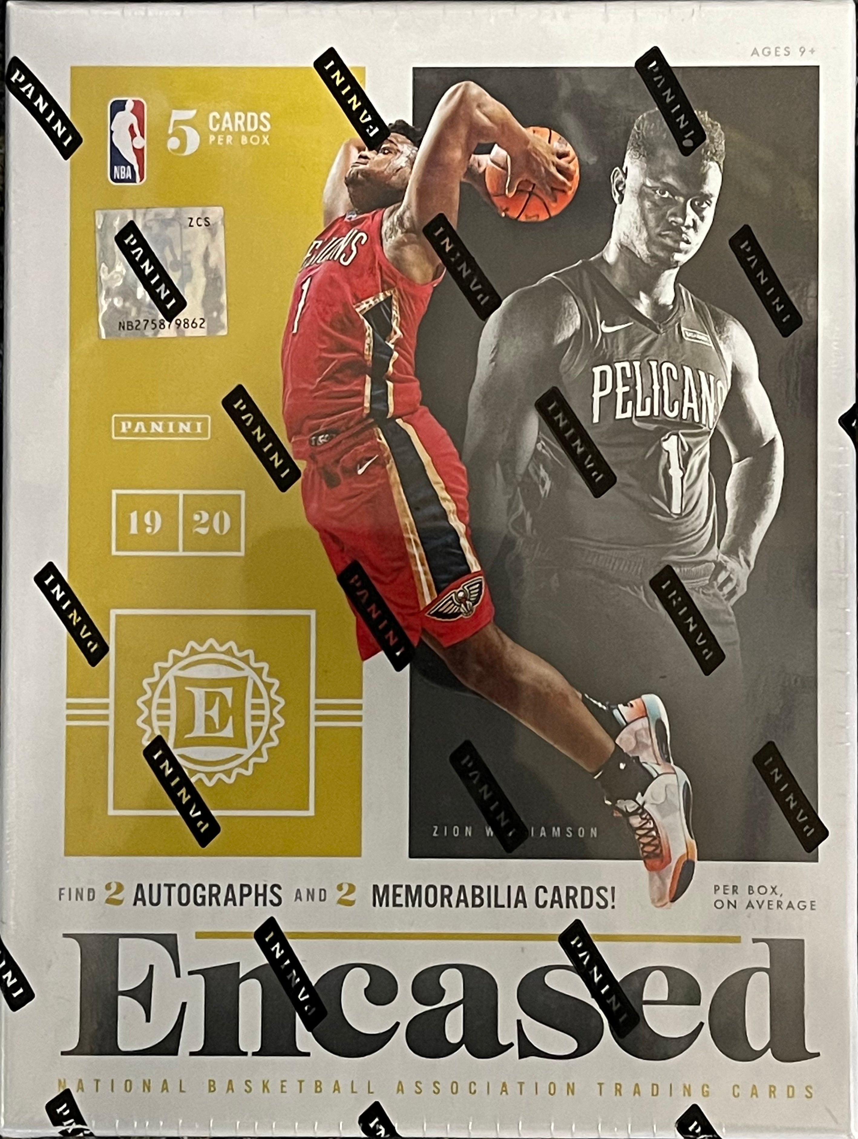 2019/20 Panini Encased Basketball Hobby Box | Hollywood Collectibles