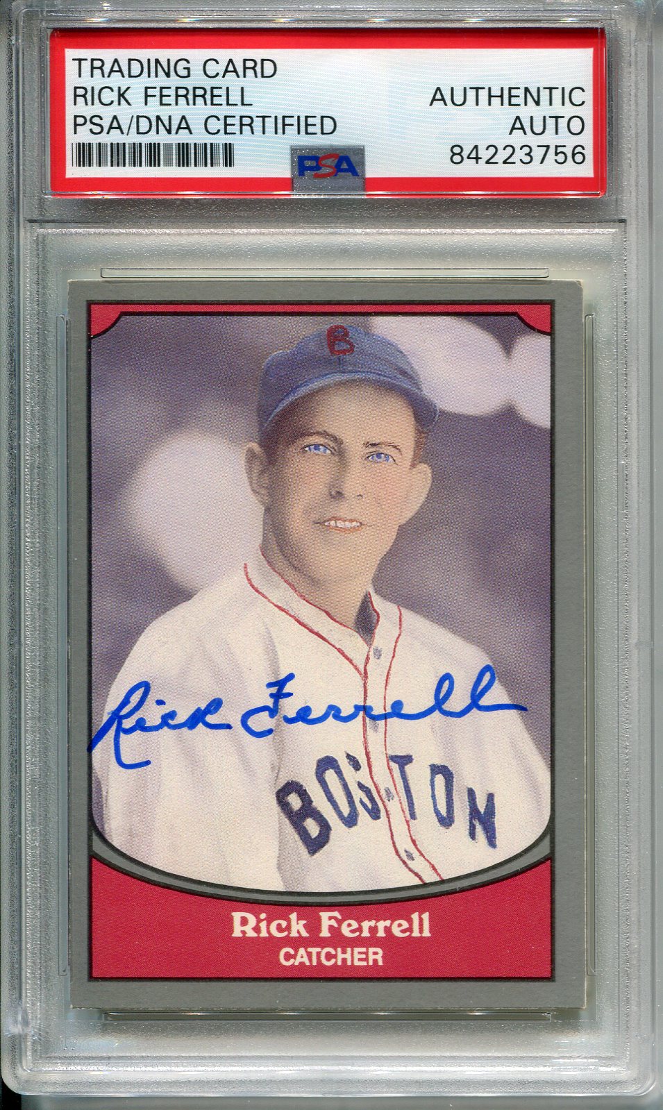 Rick Ferrell Autographed 1990 Pacific Card (PSA) | Hollywood Collectibles