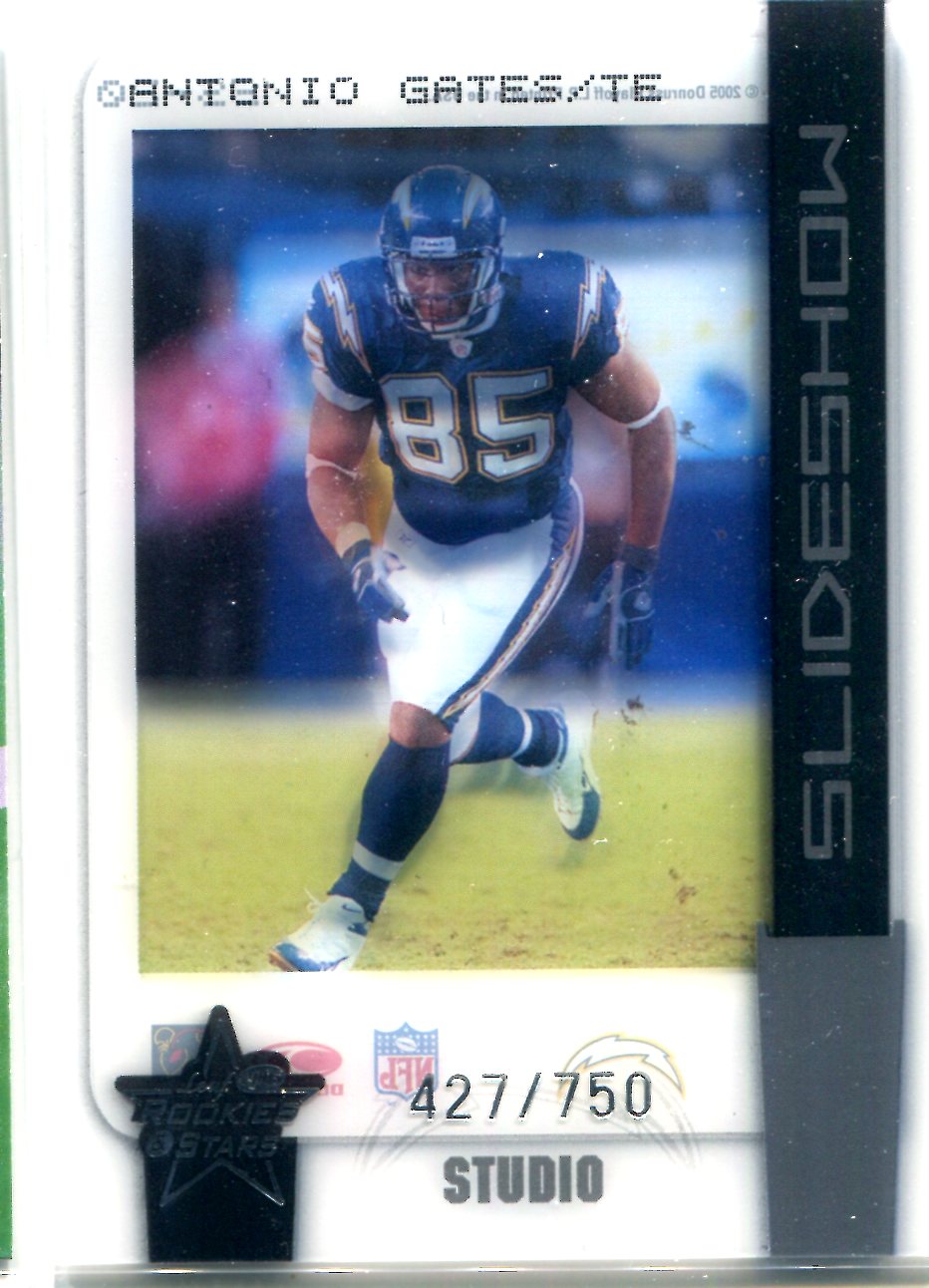Antonio Gates 2005 Rookies & Stars Slideshow #427/750 | Hollywood ...