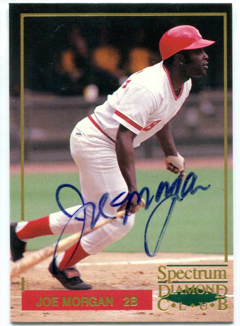 Joe Morgan Autographed Spectrum Card | Hollywood Collectibles