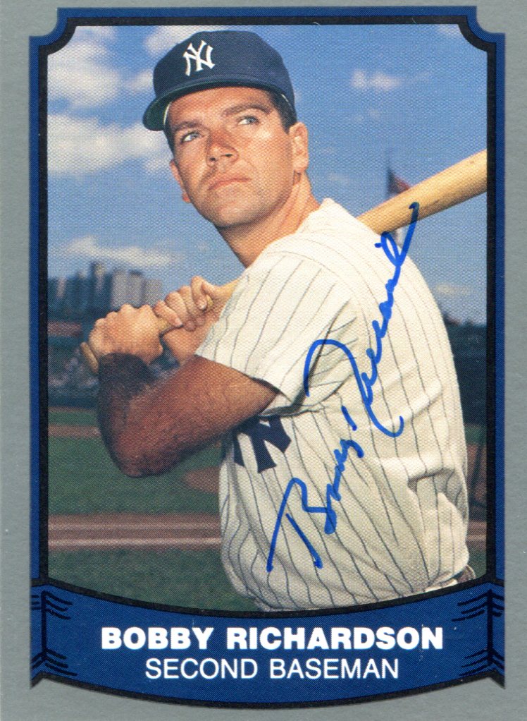 Bobby Richardson Autographed 1988 Pacific Card | Hollywood Collectibles