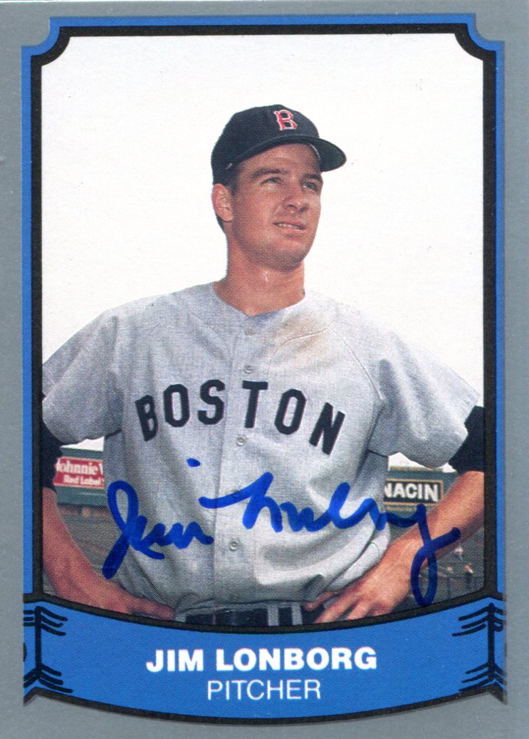 Jim Lonborg Autographed 1988 Pacific Card | Hollywood Collectibles