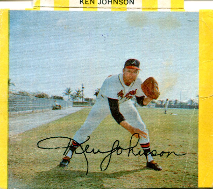 Ken Johnson 1969 Kahn Card | Hollywood Collectibles