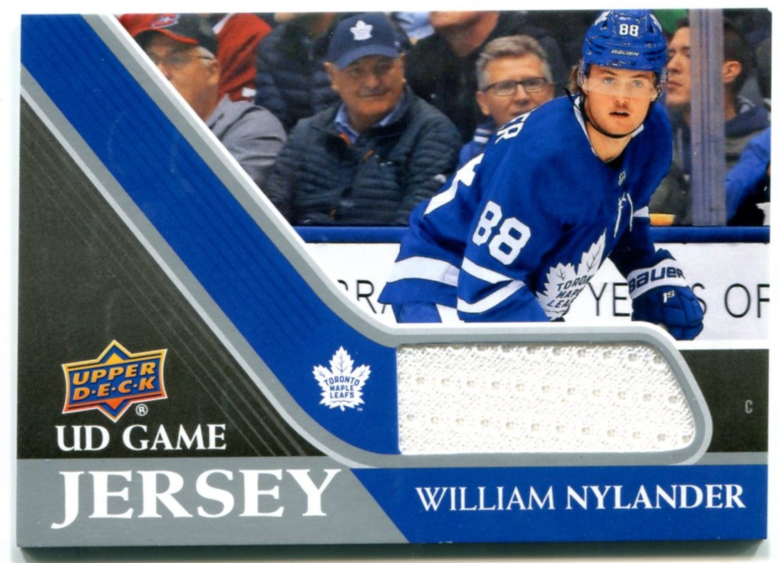 William Nylander Upper Deck Jersey Card 2020 | Hollywood Collectibles