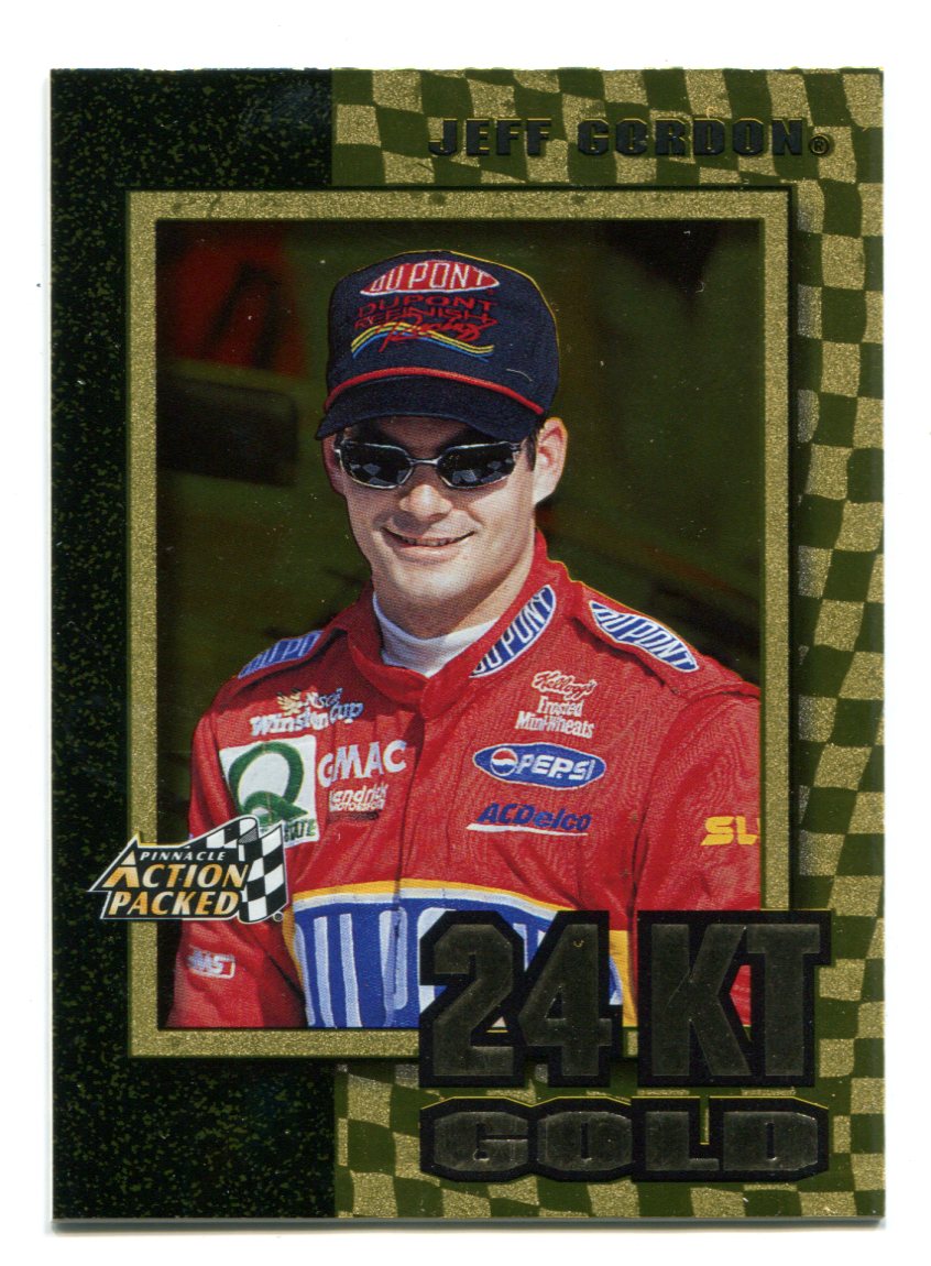 Jeff Gordon 1997 Pinnacle #3 Action Packed Card | Hollywood Collectibles