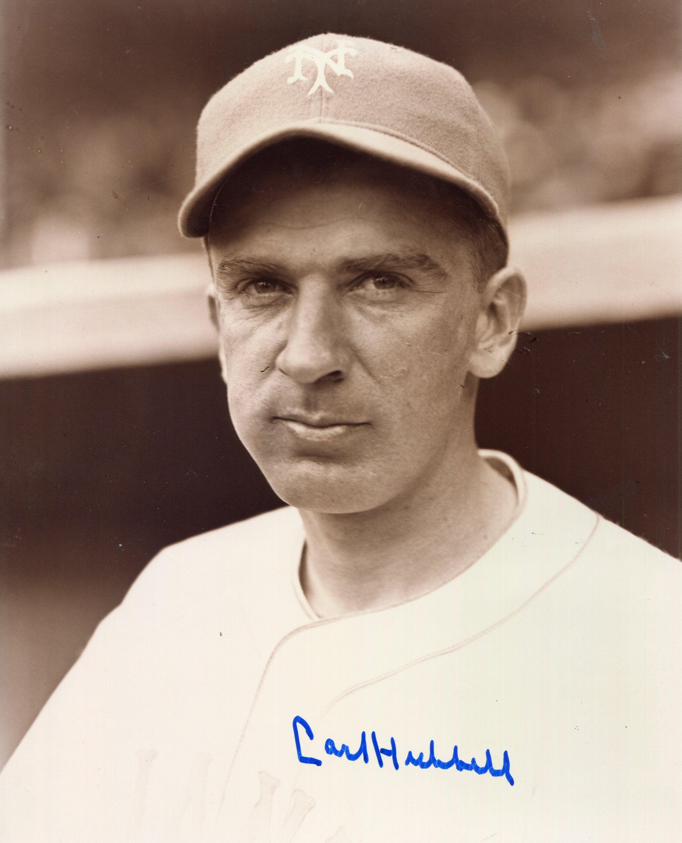 Carl Hubbell Autographed 8x10 Photo | Hollywood Collectibles