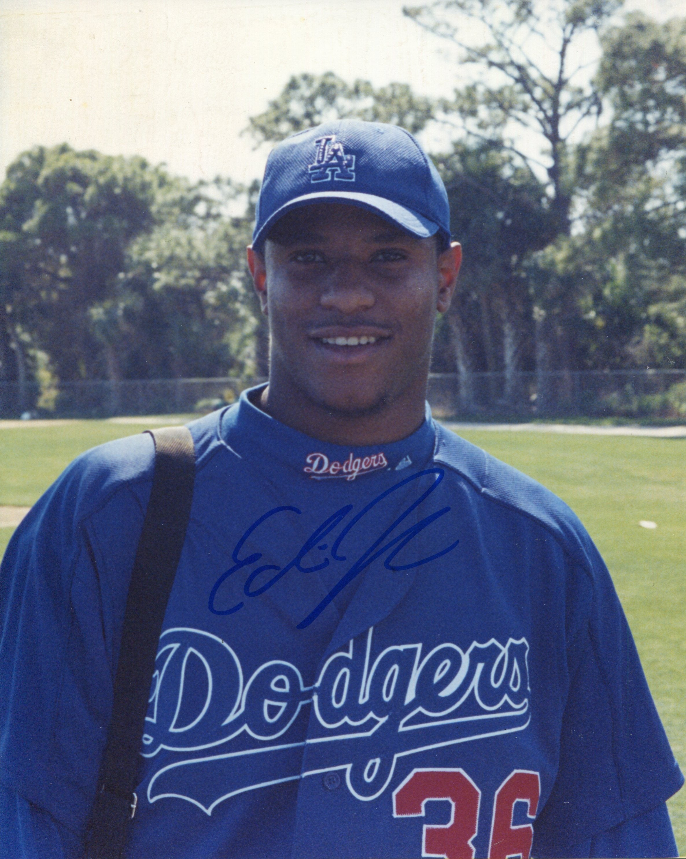 Edwin Jackson Autographed 8x10 Photo | Hollywood Collectibles
