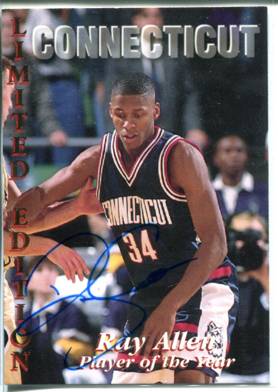 Ray Allen Autographed Limited Edition Card | Hollywood Collectibles