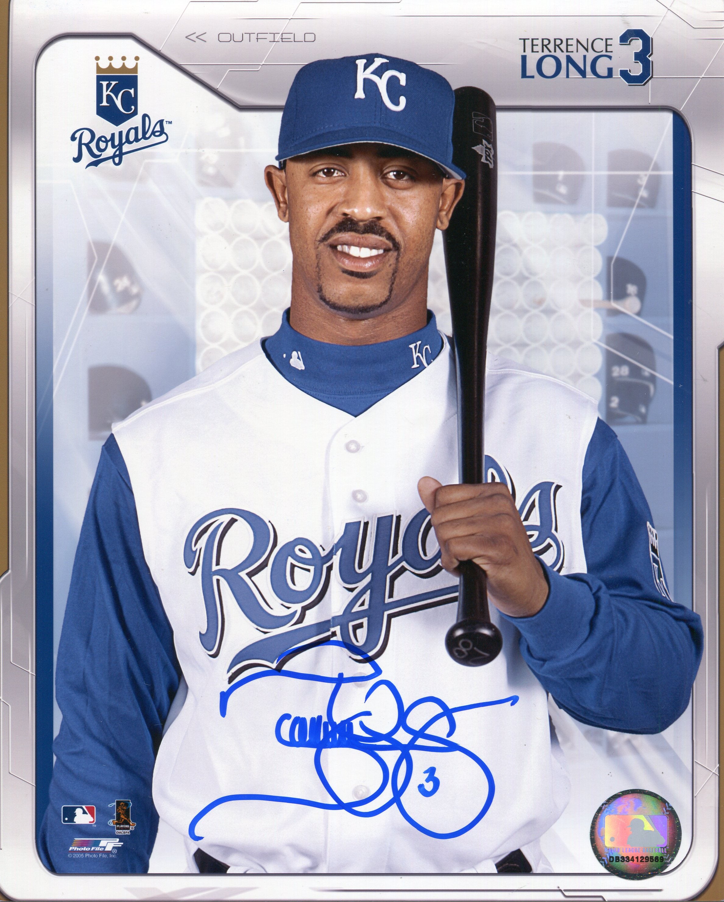 Terrence Long Autographed 8x10 Photo | Hollywood Collectibles