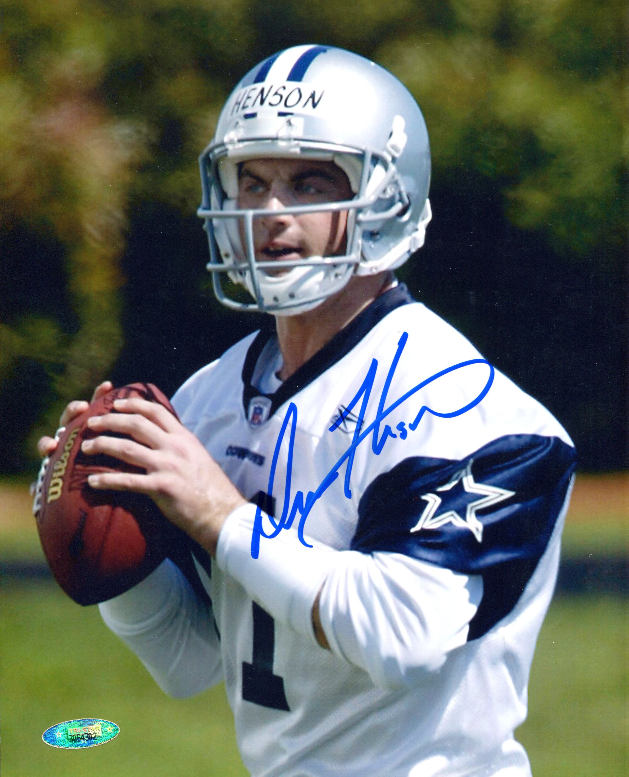 Drew Henson Autographed 8x10 Photo | Hollywood Collectibles