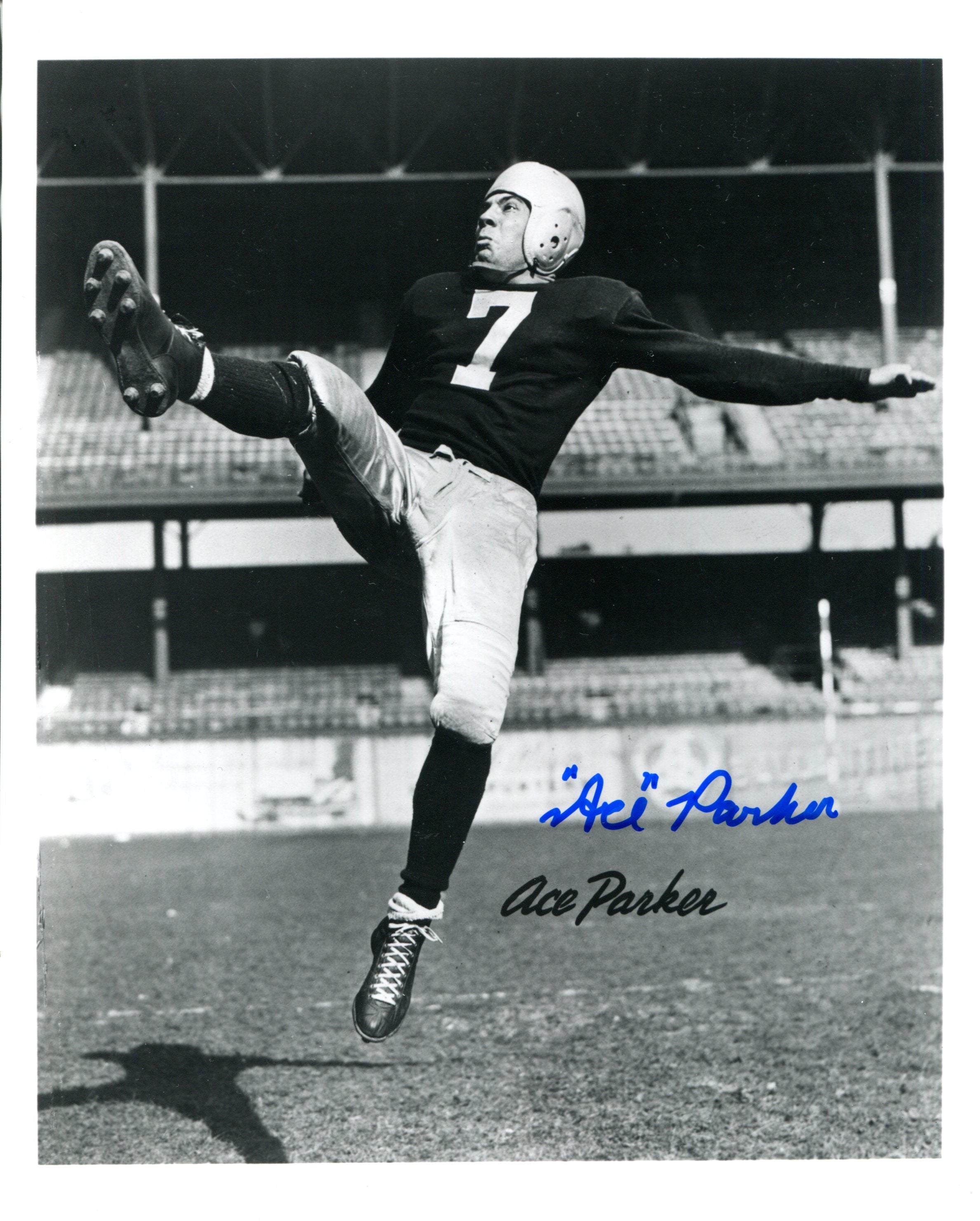 Ace Parker Autographed 8x10 Photo | Hollywood Collectibles