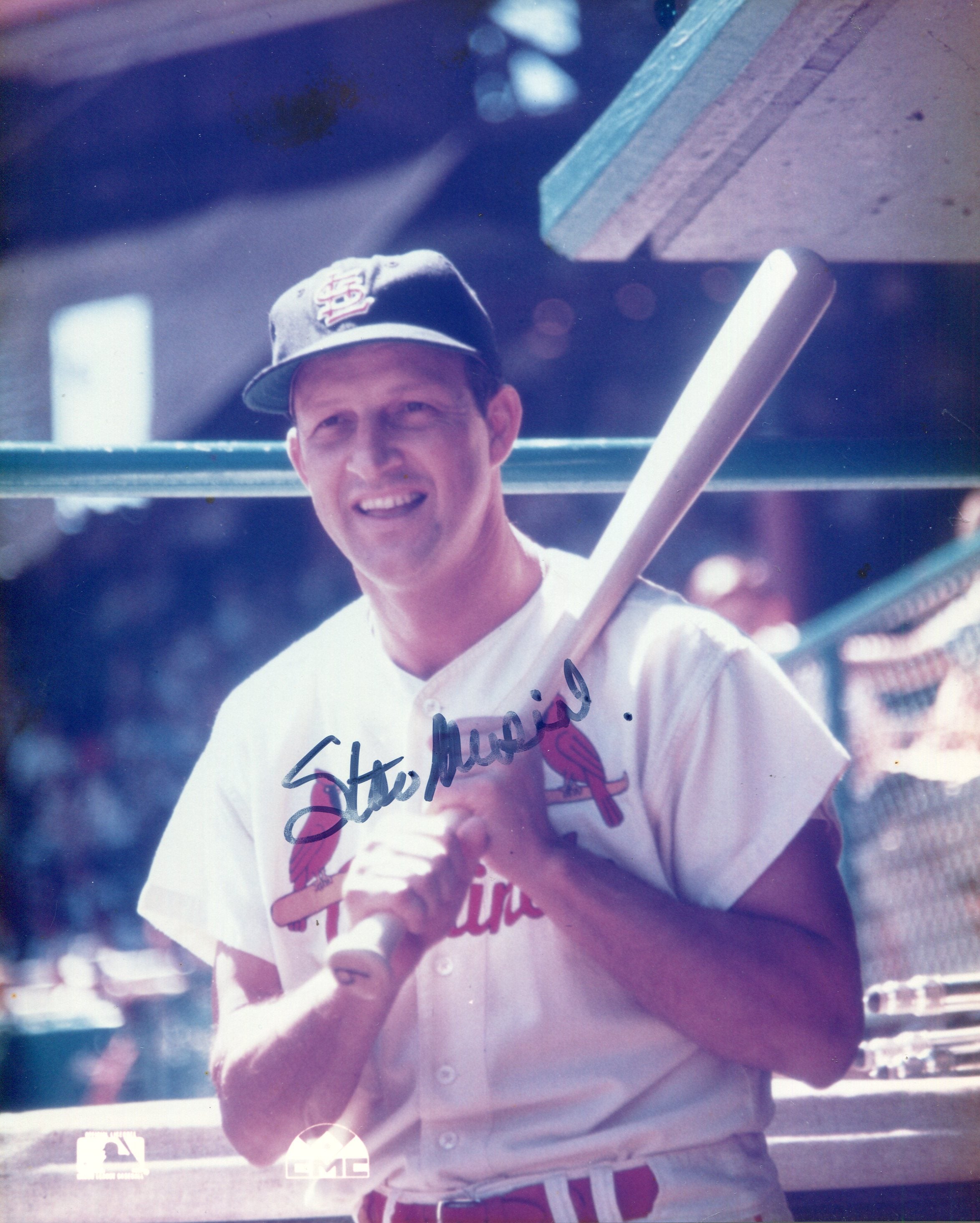 Stan Musial Autographed 8x10 Photo | Hollywood Collectibles