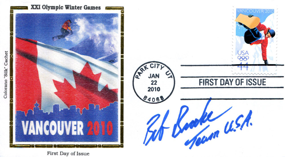 Bob Brooke Autographed First Day Cover | Hollywood Collectibles