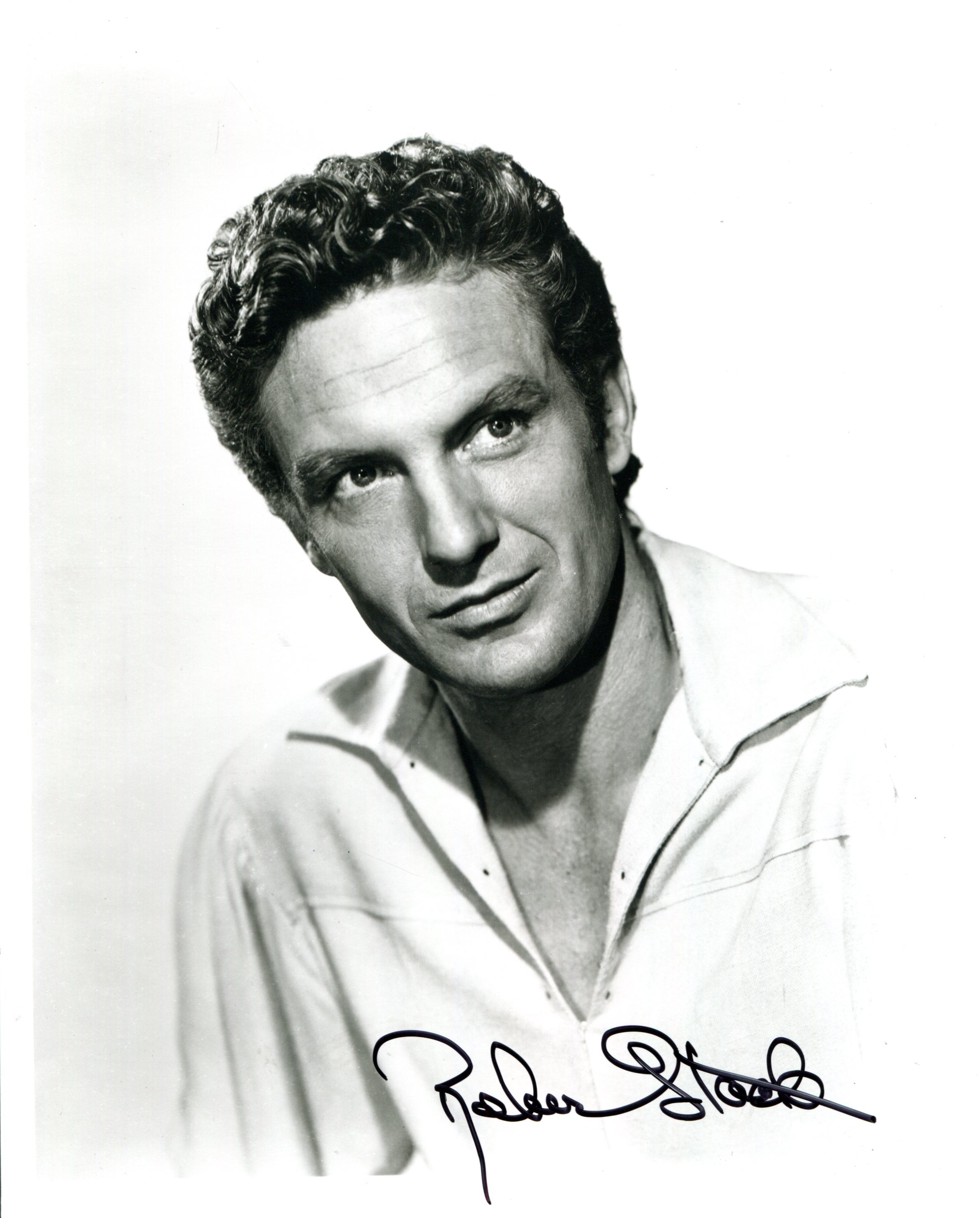 Robert Stock Autographed 8x10 Photo | Hollywood Collectibles