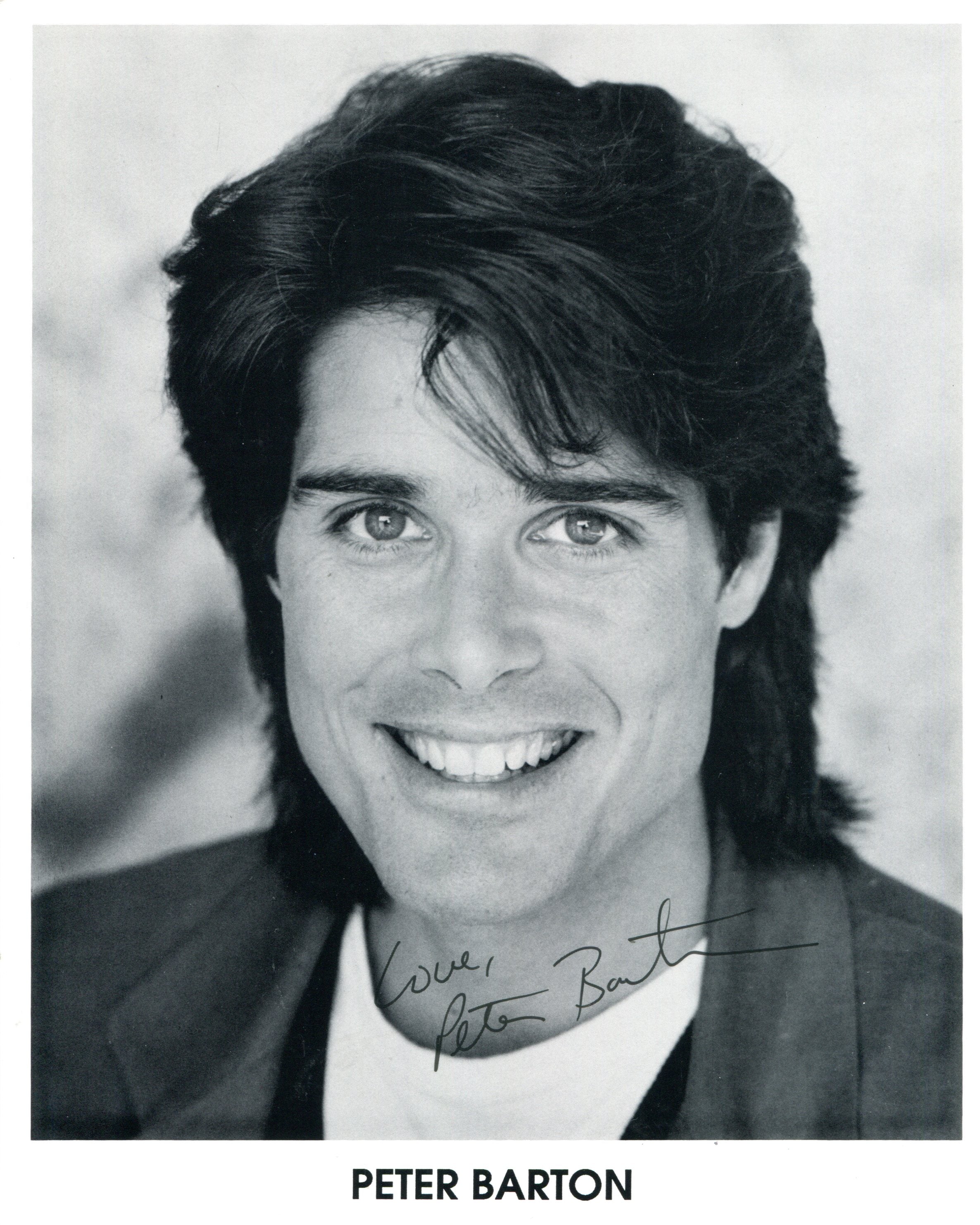 Peter Barton Autographed 8x10 Photo | Hollywood Collectibles