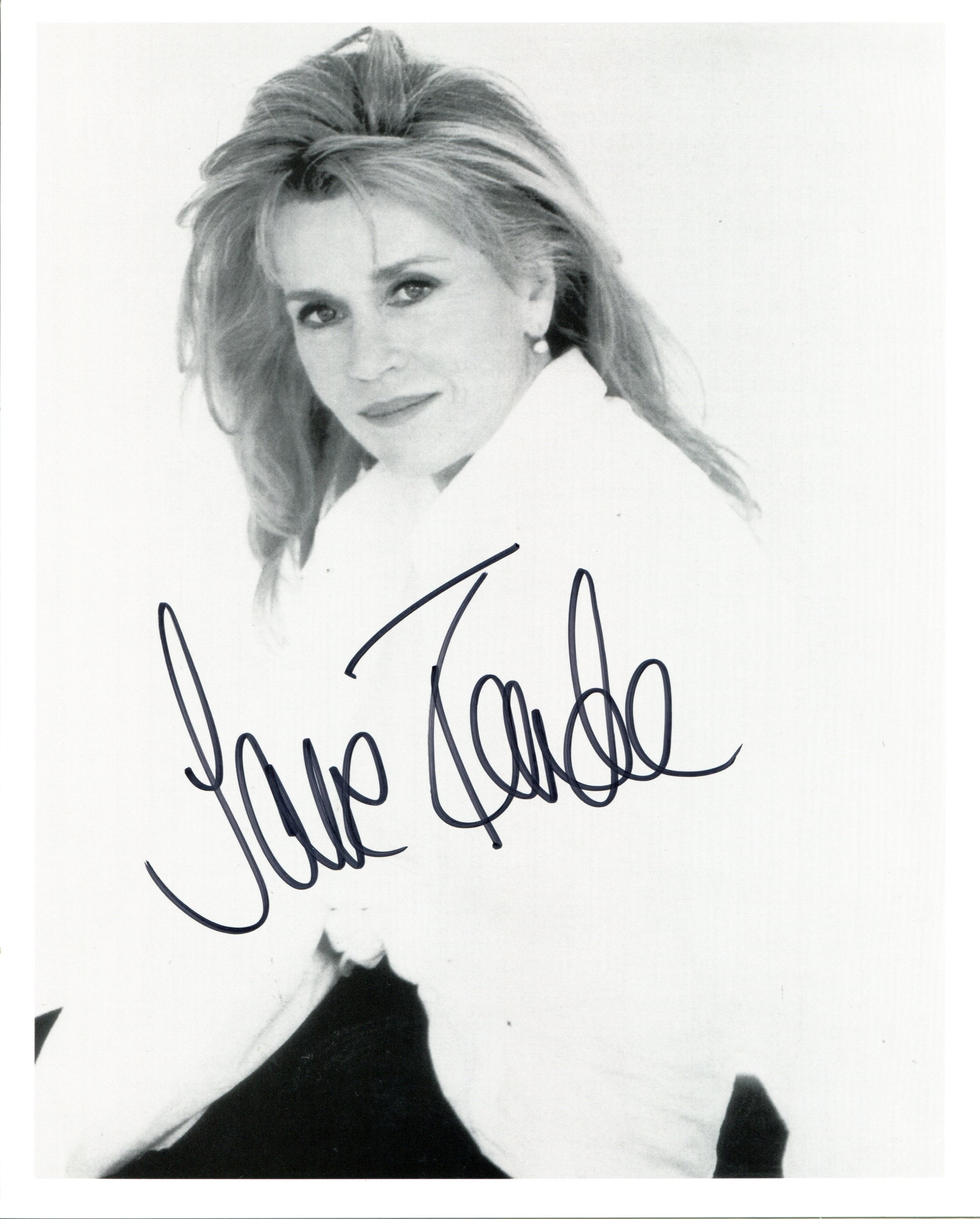 Jane Fonda Autographed 8x10 Photo | Hollywood Collectibles