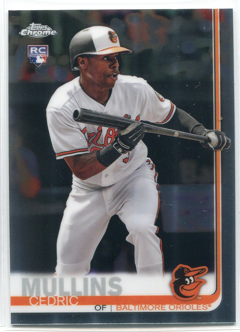 Cedric Mullins 2019 Topps Chrome Rookie Card | Hollywood Collectibles