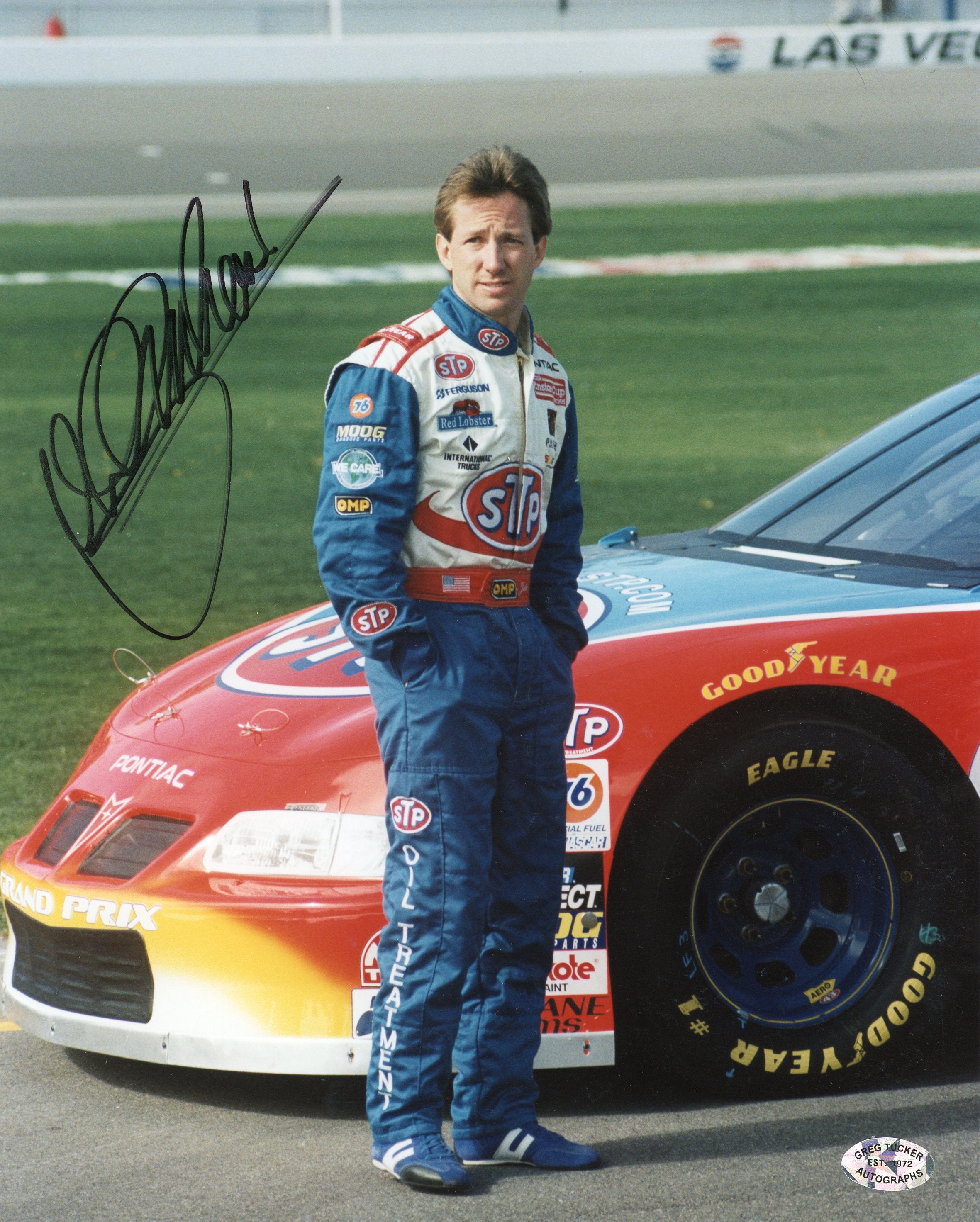 John Andretti Autographed 8x10 Photo | Hollywood Collectibles