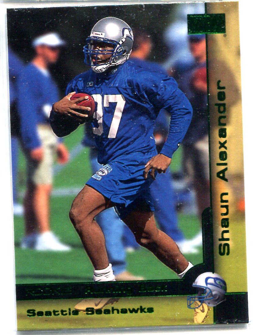 Shaun Alexander 2000 Fleer Skybox Unsigned Rookie Card | Hollywood ...