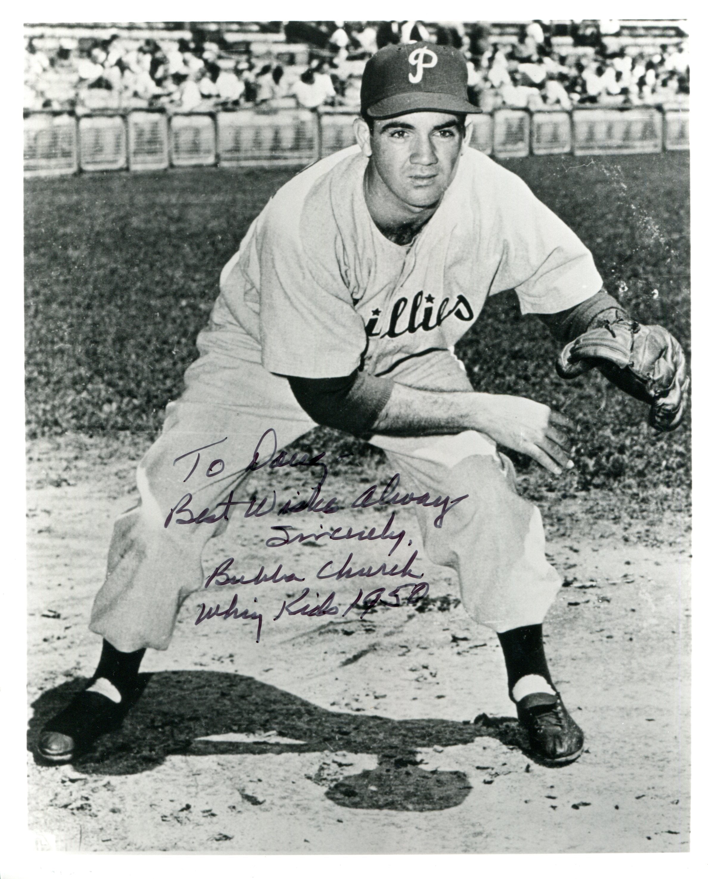 Bubba Church Autographed 8x10 Photo | Hollywood Collectibles