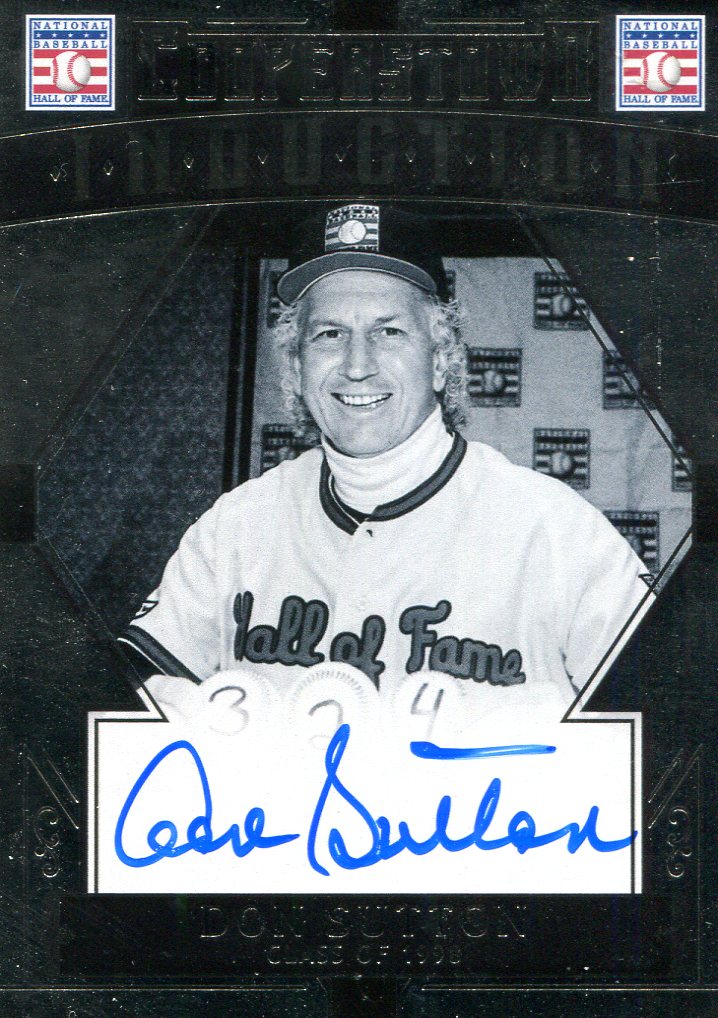 Don Sutton Autographed Panini Card | Hollywood Collectibles