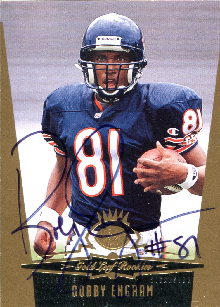 Bobby Engram Autographed 1996 Leaf Rookie Card | Hollywood Collectibles
