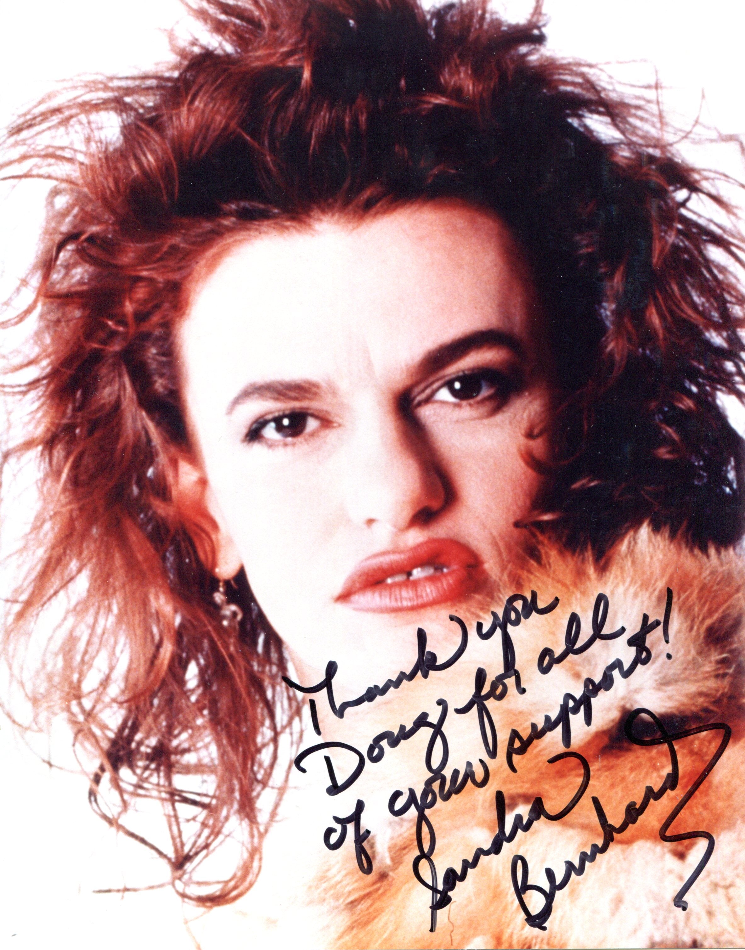 Sandra Bernhard Autographed 8x10 Photo | Hollywood Collectibles