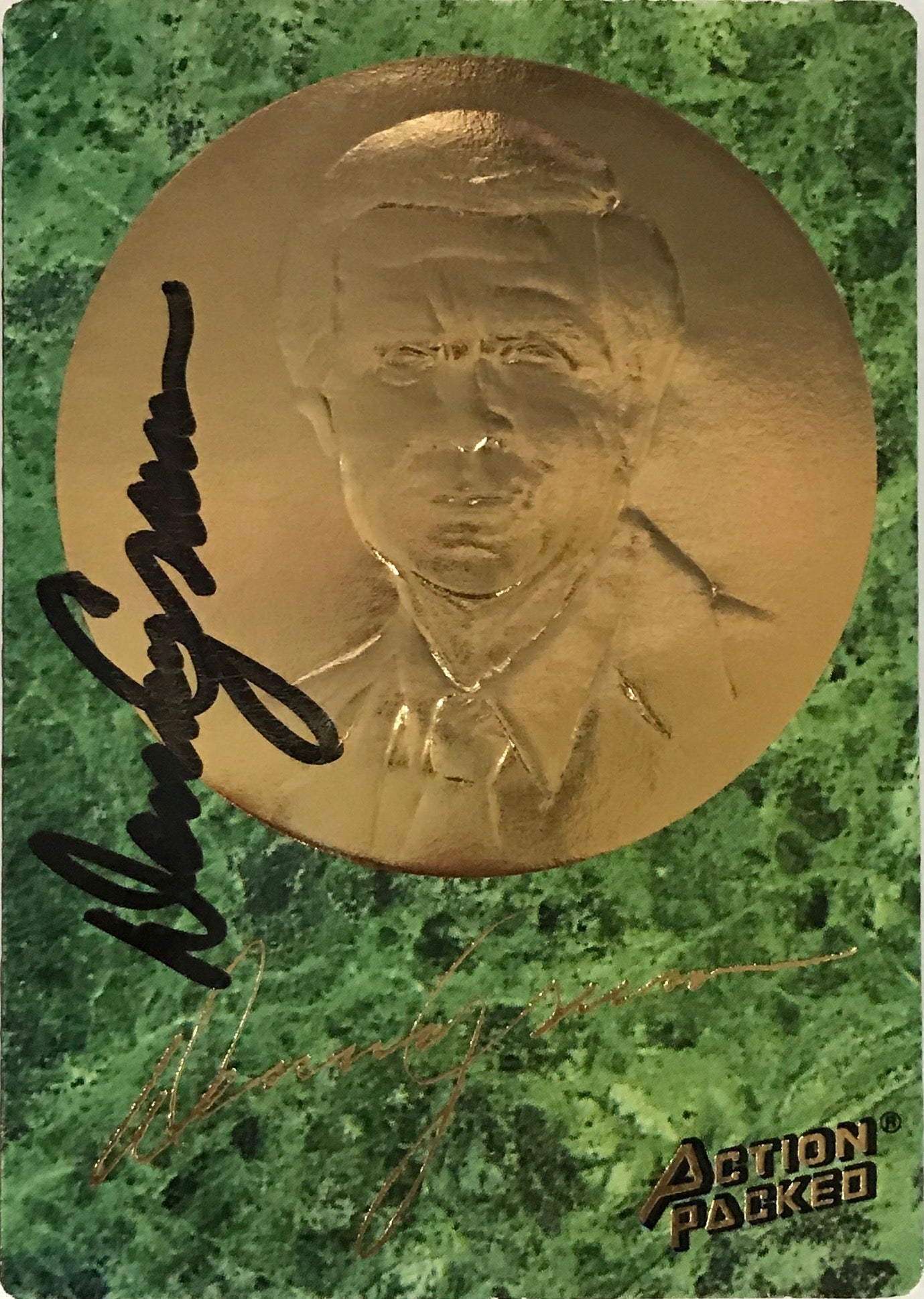 Denny Crum Signed 1994 Action Packed Card | Hollywood Collectibles