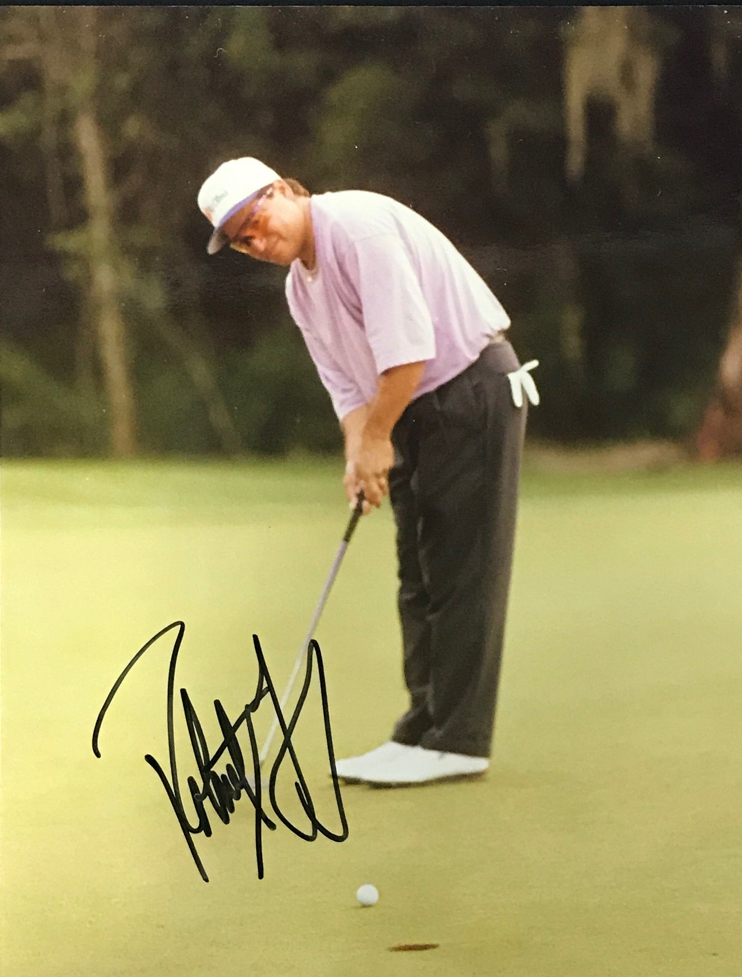 Robert Gamez Signed Golf 8x10 Photo | Hollywood Collectibles