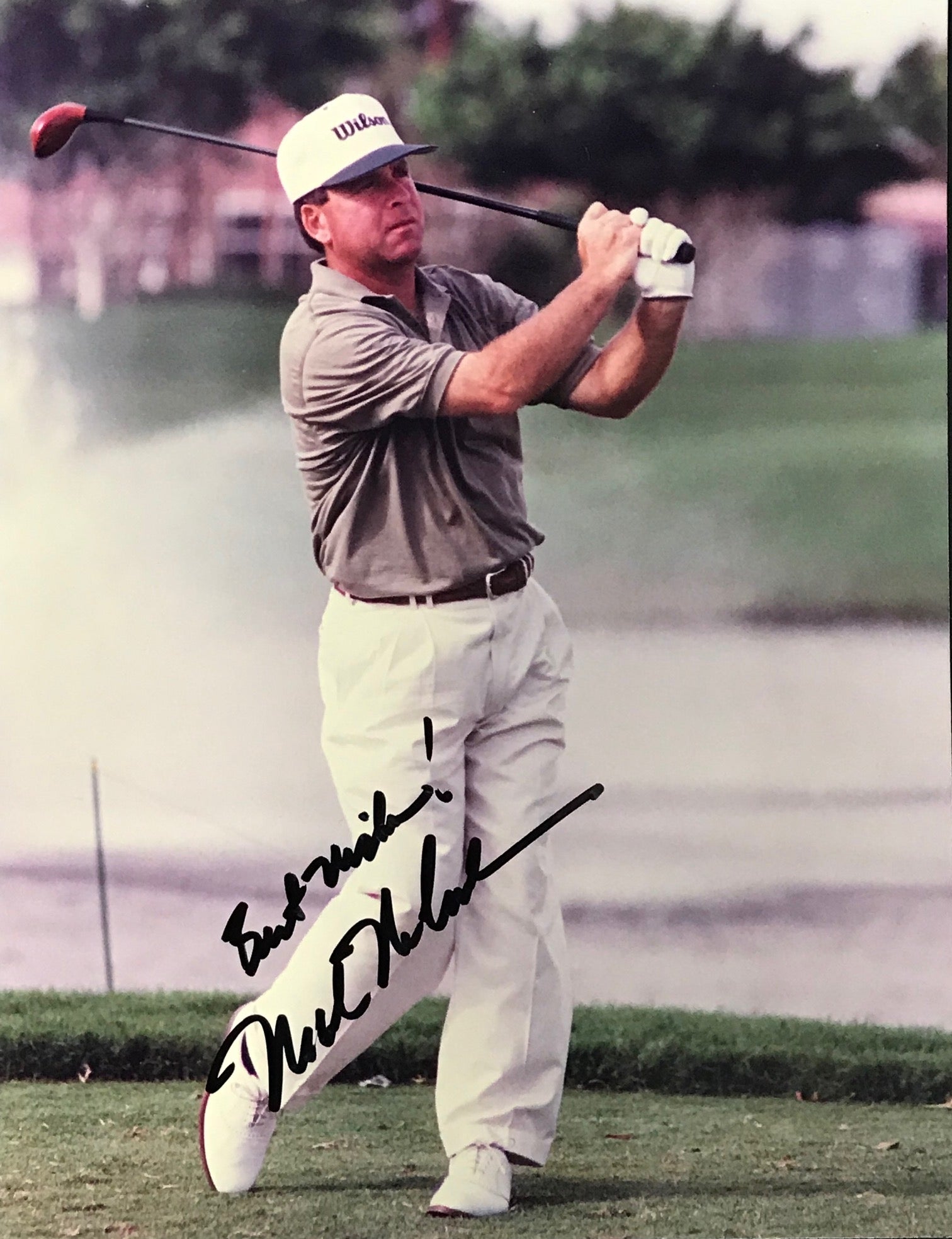 Mark McCumber Signed Golf 8x10 Photo | Hollywood Collectibles