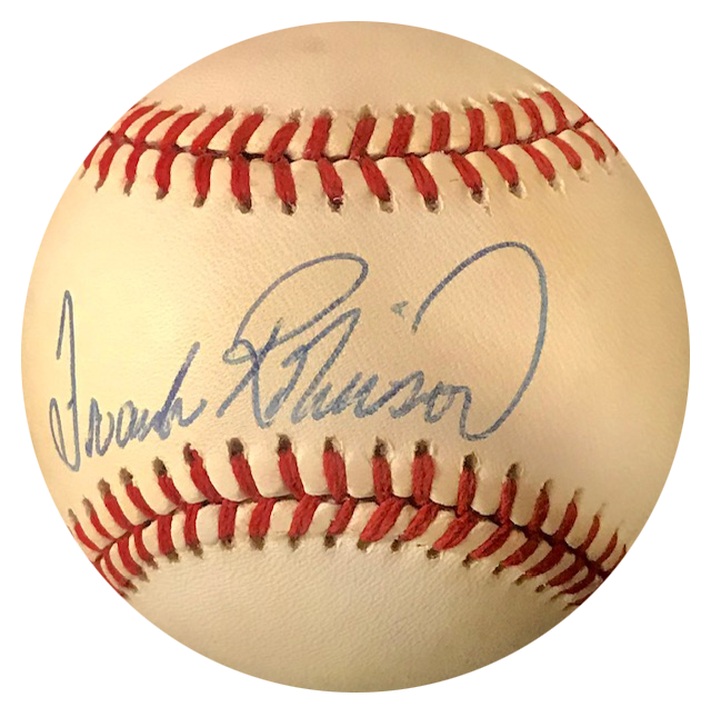 Frank Robinson Signed Official National League Baseball | Hollywood ...