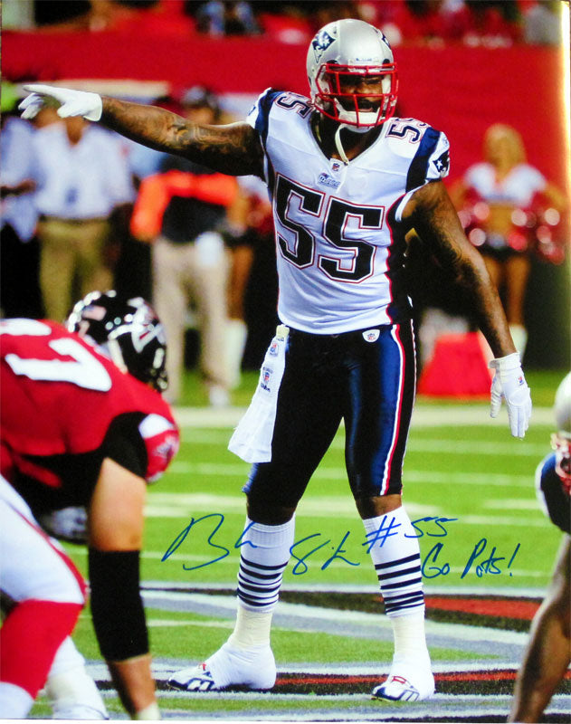 Brandon Spikes Autographed 16x20 Football Photo | Hollywood Collectibles