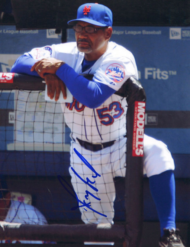 Jerry Manuel Autographed 8x10 Photo | Hollywood Collectibles
