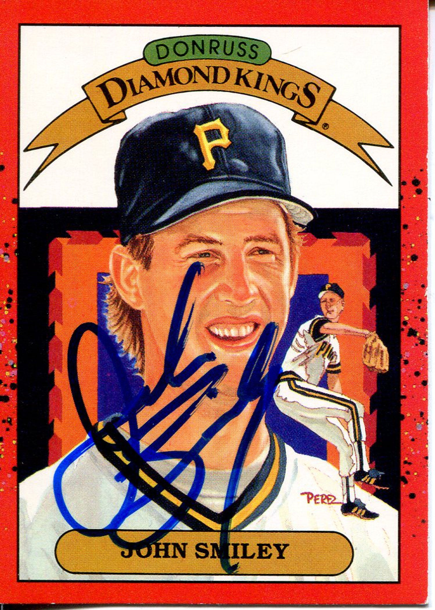 John Smiley Autographed 1989 Donruss Card | Hollywood Collectibles