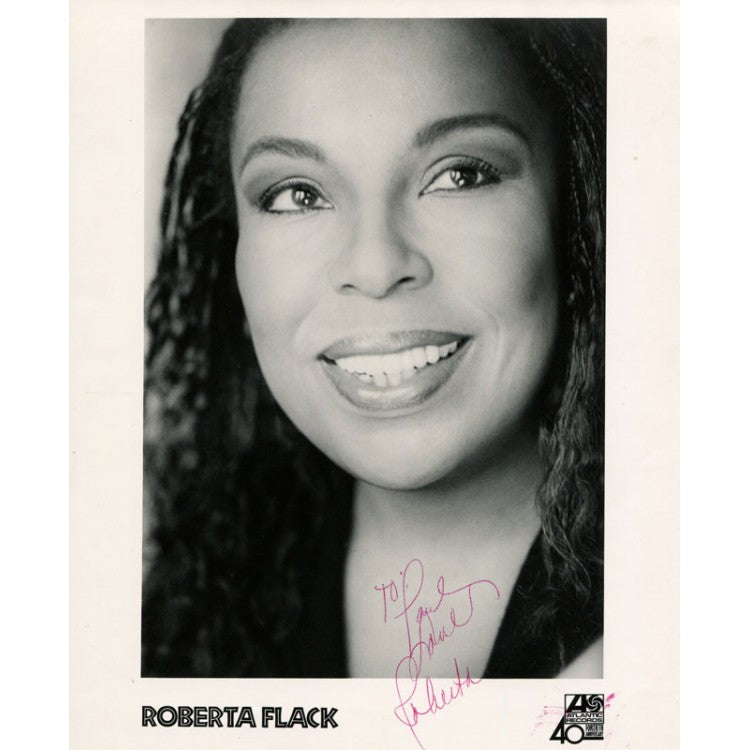 Roberta Flack Autographed 8x10 Photo | Hollywood Collectibles