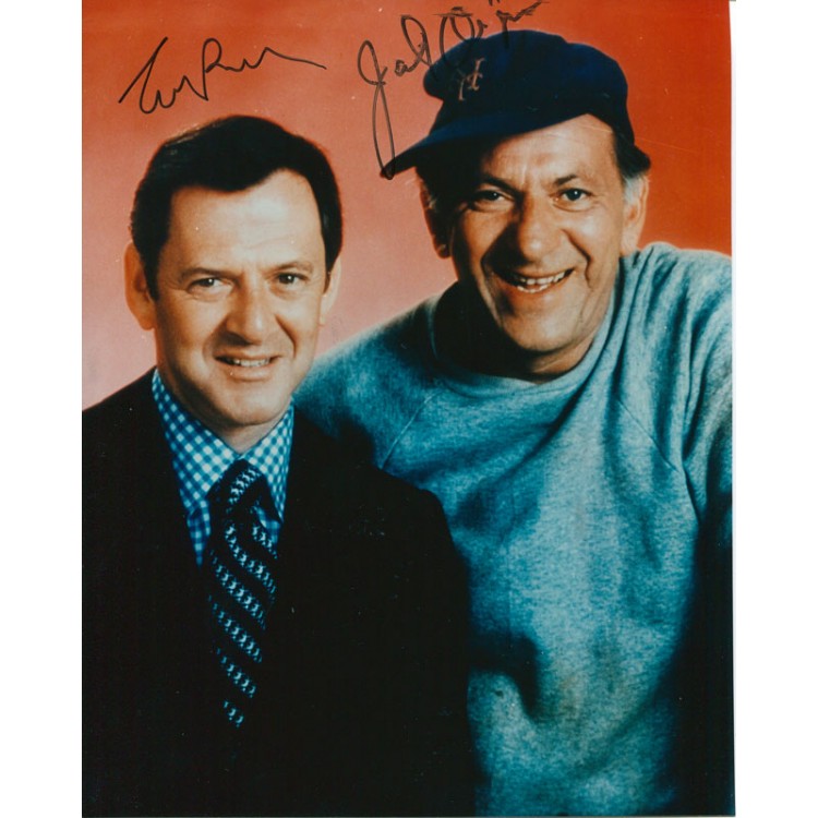 Tony Randel & Jack Klugman Autographed 8x10 Photo | Hollywood Collectibles
