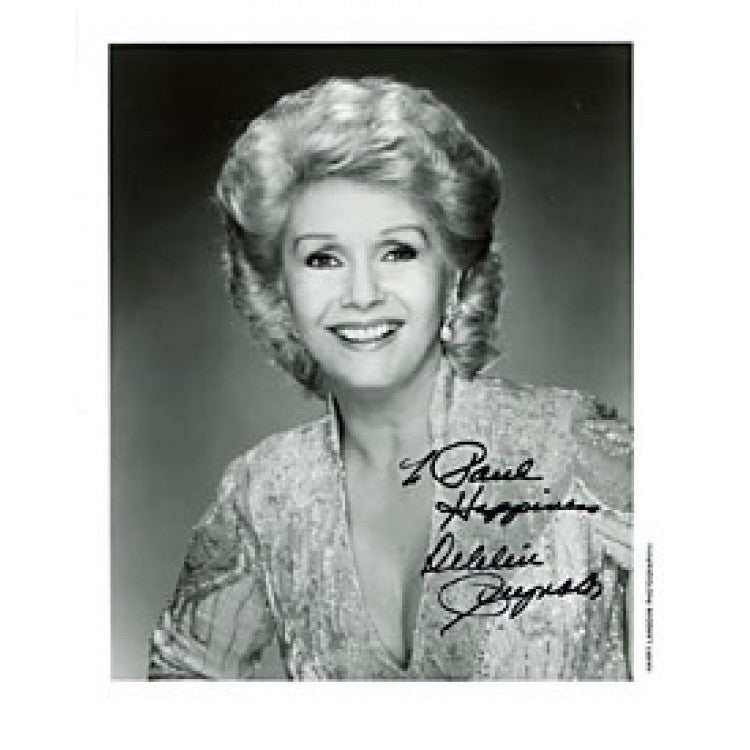Debbie Reynolds Autographed / Signed Black & White Celebrity 8x10 Phot ...