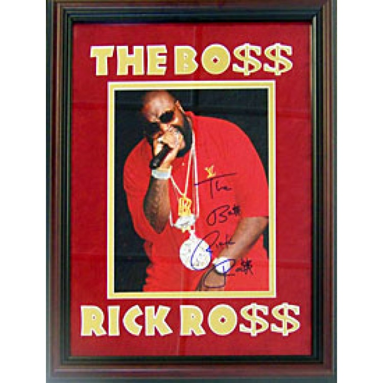 Rick Ross Autographed / Signed Ozone Awards Signed 8x10 Photo ...