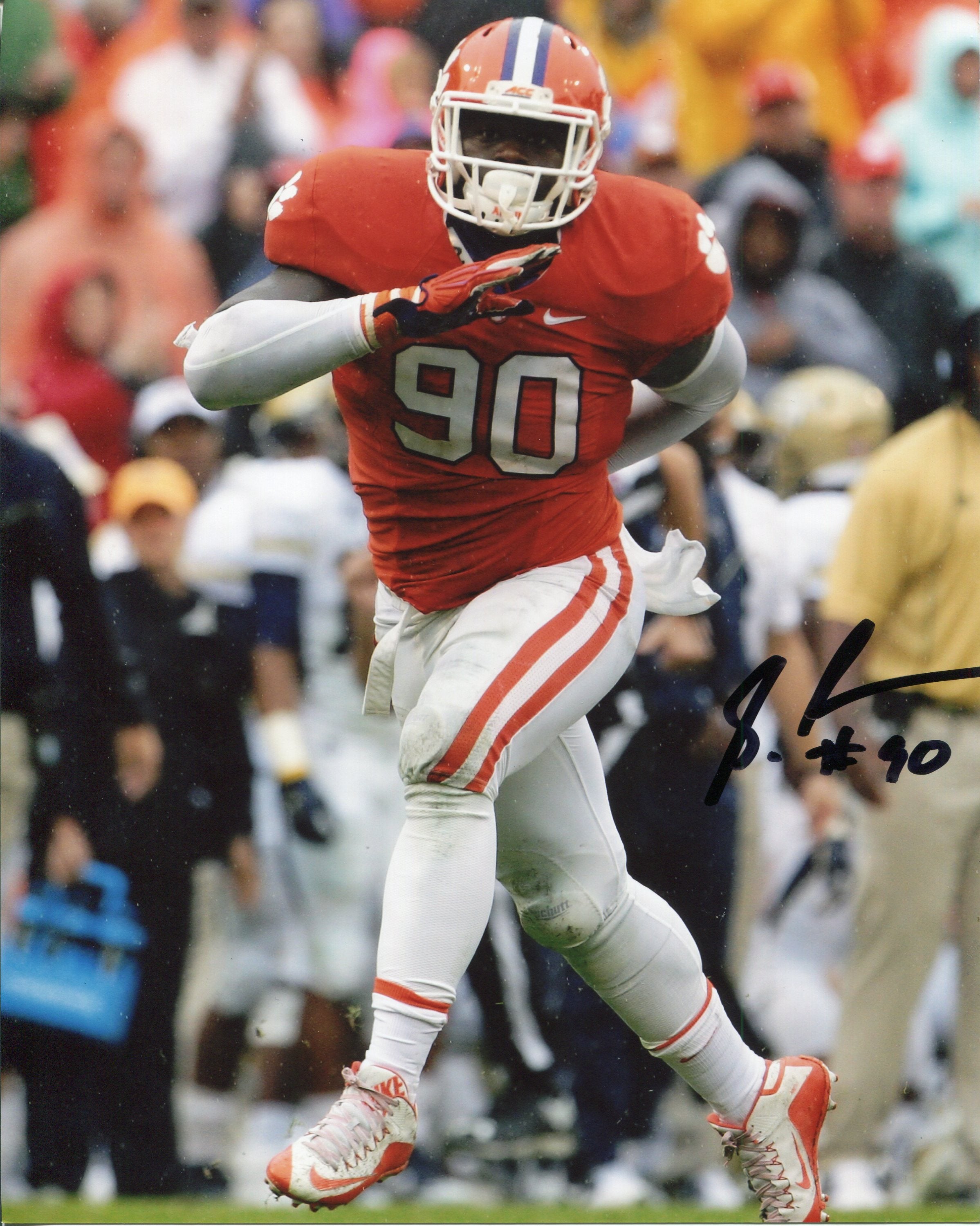 Shaq Lawson Autographed 8x10 Photo | Hollywood Collectibles