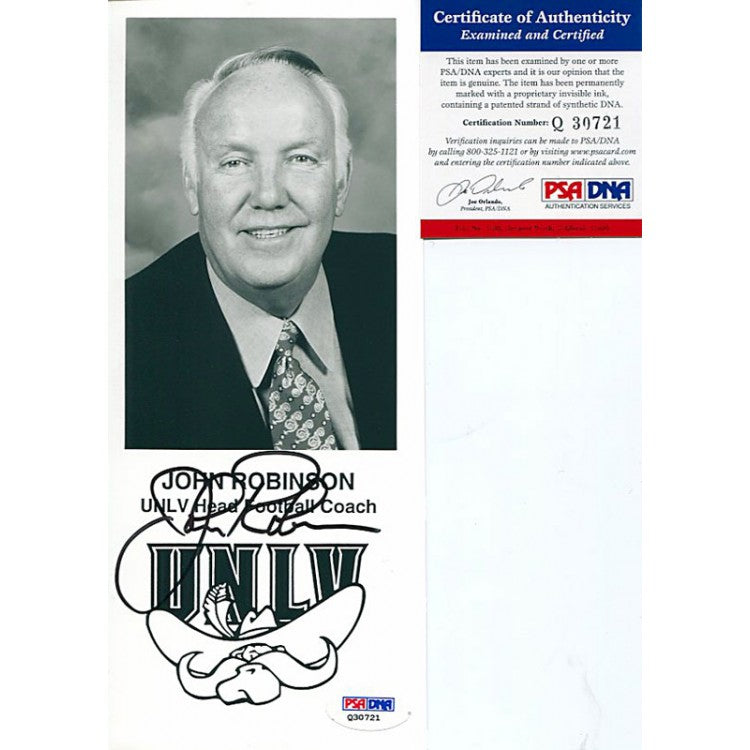 Autographed John Thompson Photo (PSA) | Hollywood Collectibles