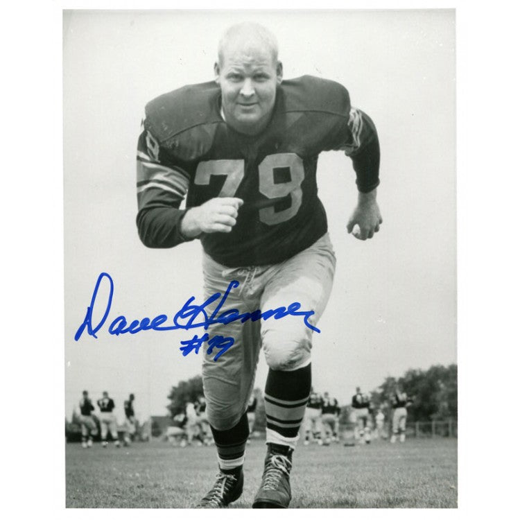 Dave Hanner Autographed 8x10 Photo | Hollywood Collectibles