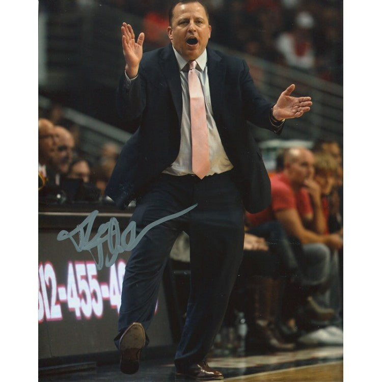 Tom Thibodeau Autographed 8x10 Photo | Hollywood Collectibles